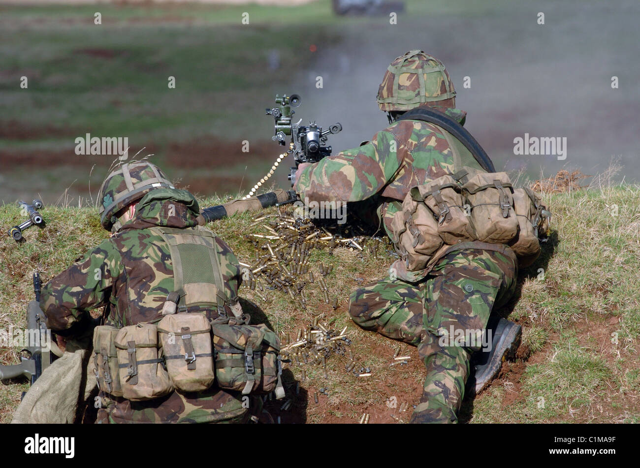 The GPMG (General Purpose Machine Gun) when used in the SF (Sustained ...