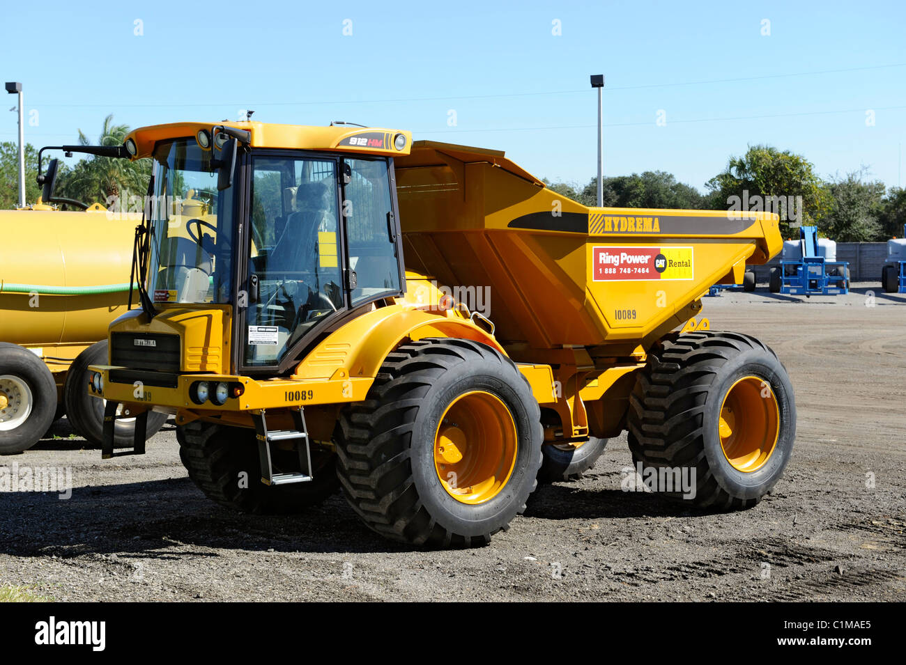 Industrial dump truck off road dirt moving equipment Stock Photo - Alamy