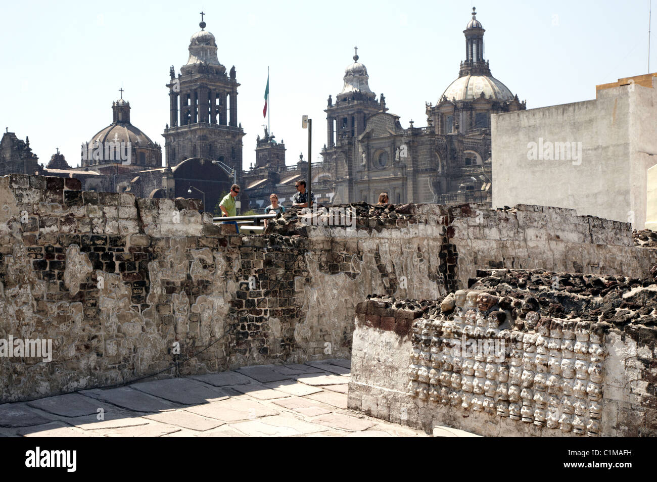 The Temple Mayor Centro Historico Mexico City Mexico Stock Photo - Alamy