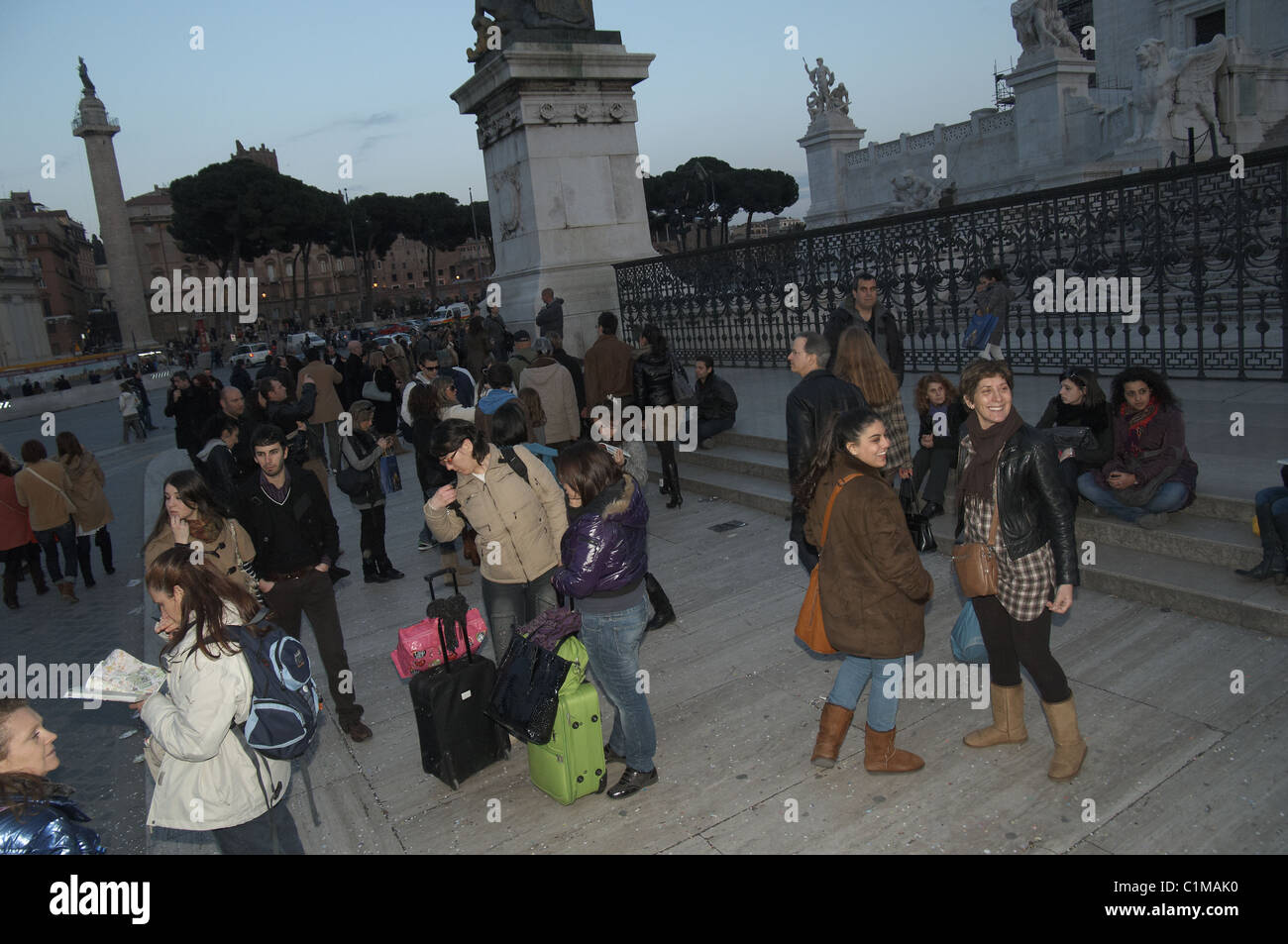 Map italy with venice and rome hi-res stock photography and images - Alamy