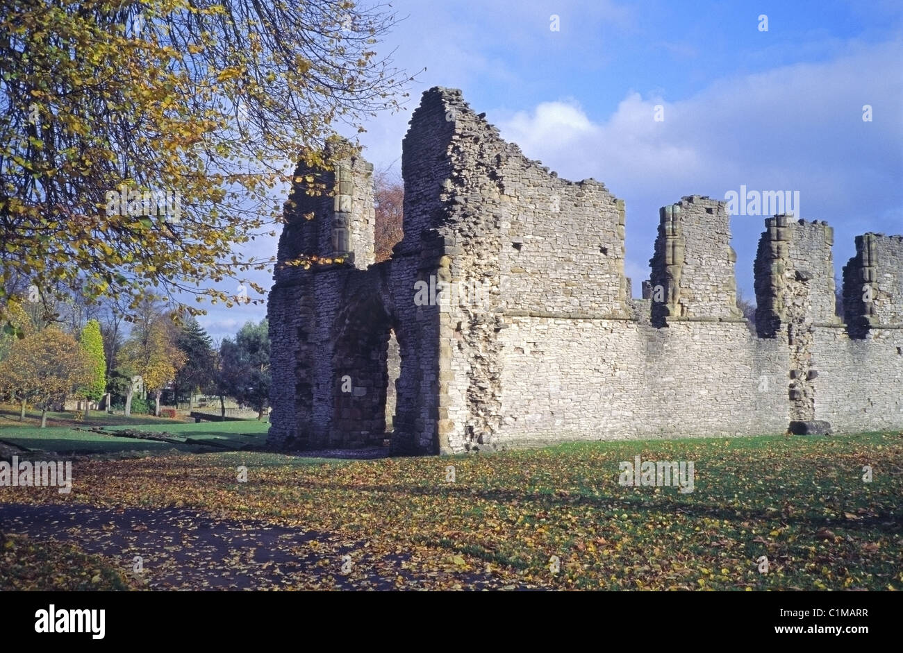 Dudley Priory in Priory Park, Dudley, West Midlands, England, UK Stock ...