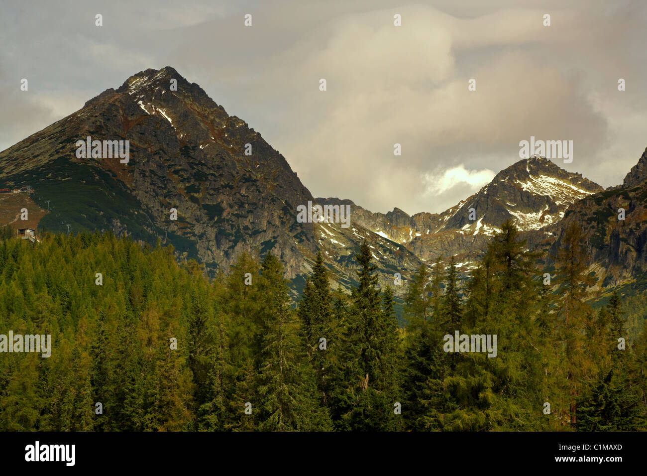 Snow capped peaks tatra hi-res stock photography and images - Alamy
