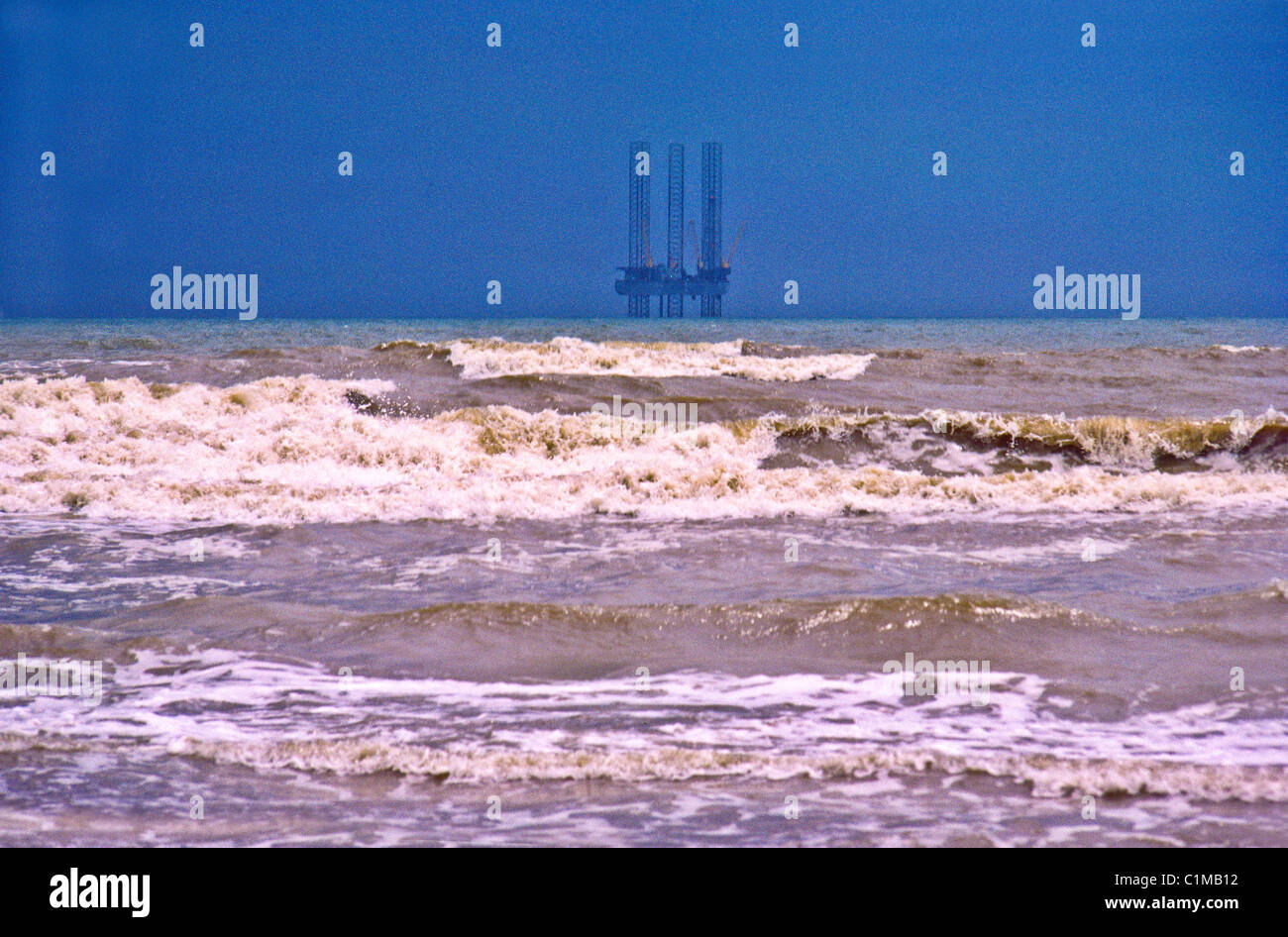 Texas Gulf Coast And Oil Rig High Resolution Stock Photography and ...