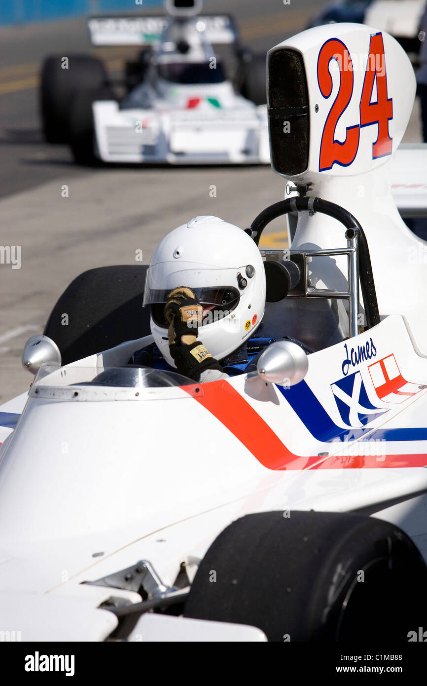 James hunt Hesketh 308 Stock Photo - Alamy