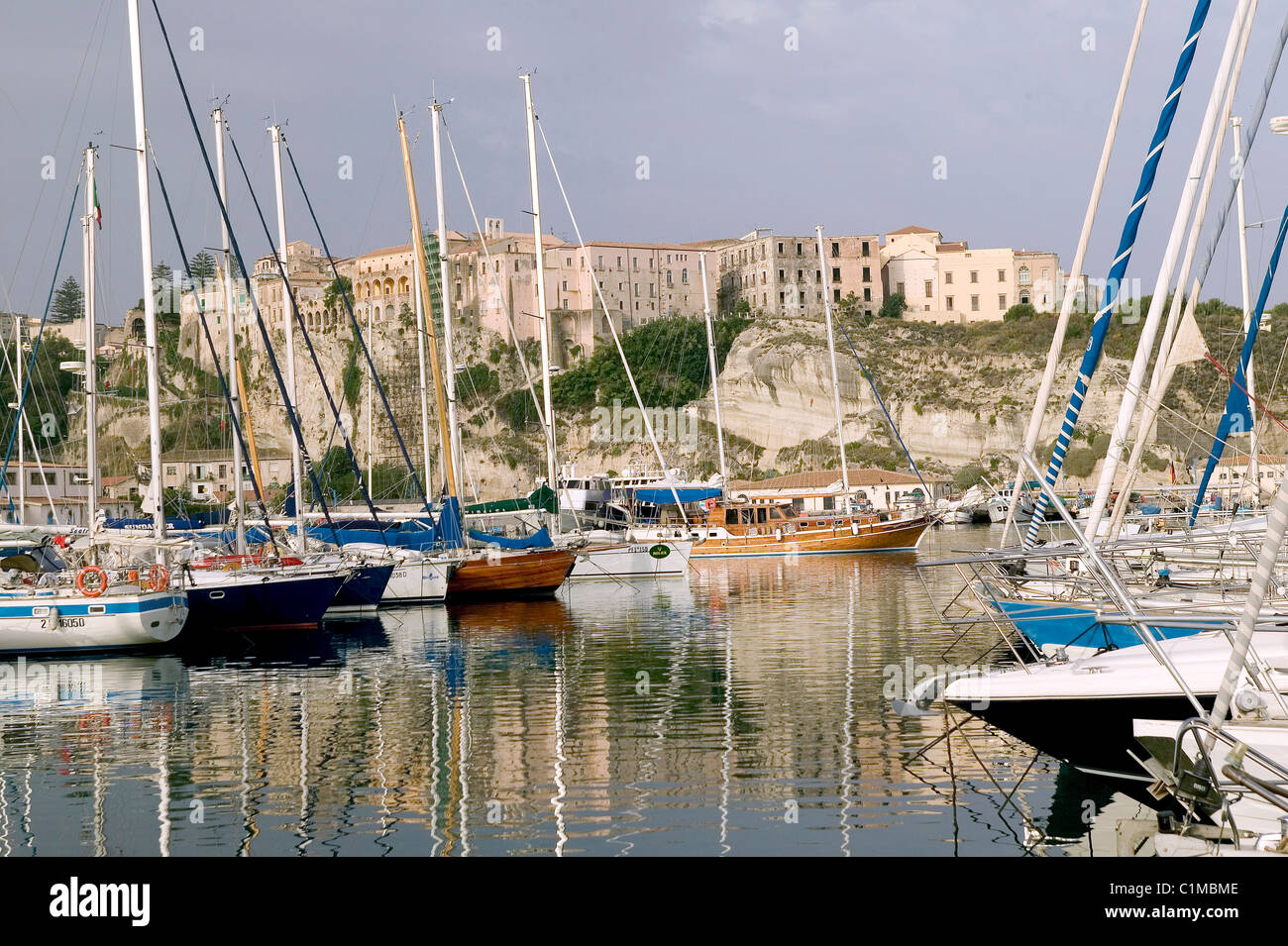Italy, Calabria, sea resort of Tropea Stock Photo - Alamy
