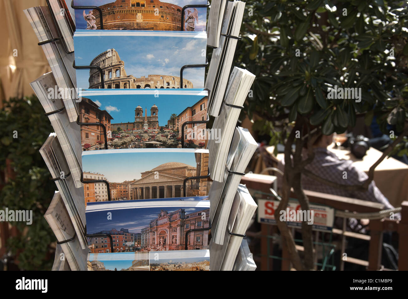 Postcards of Rome Roma Stock Photo - Alamy