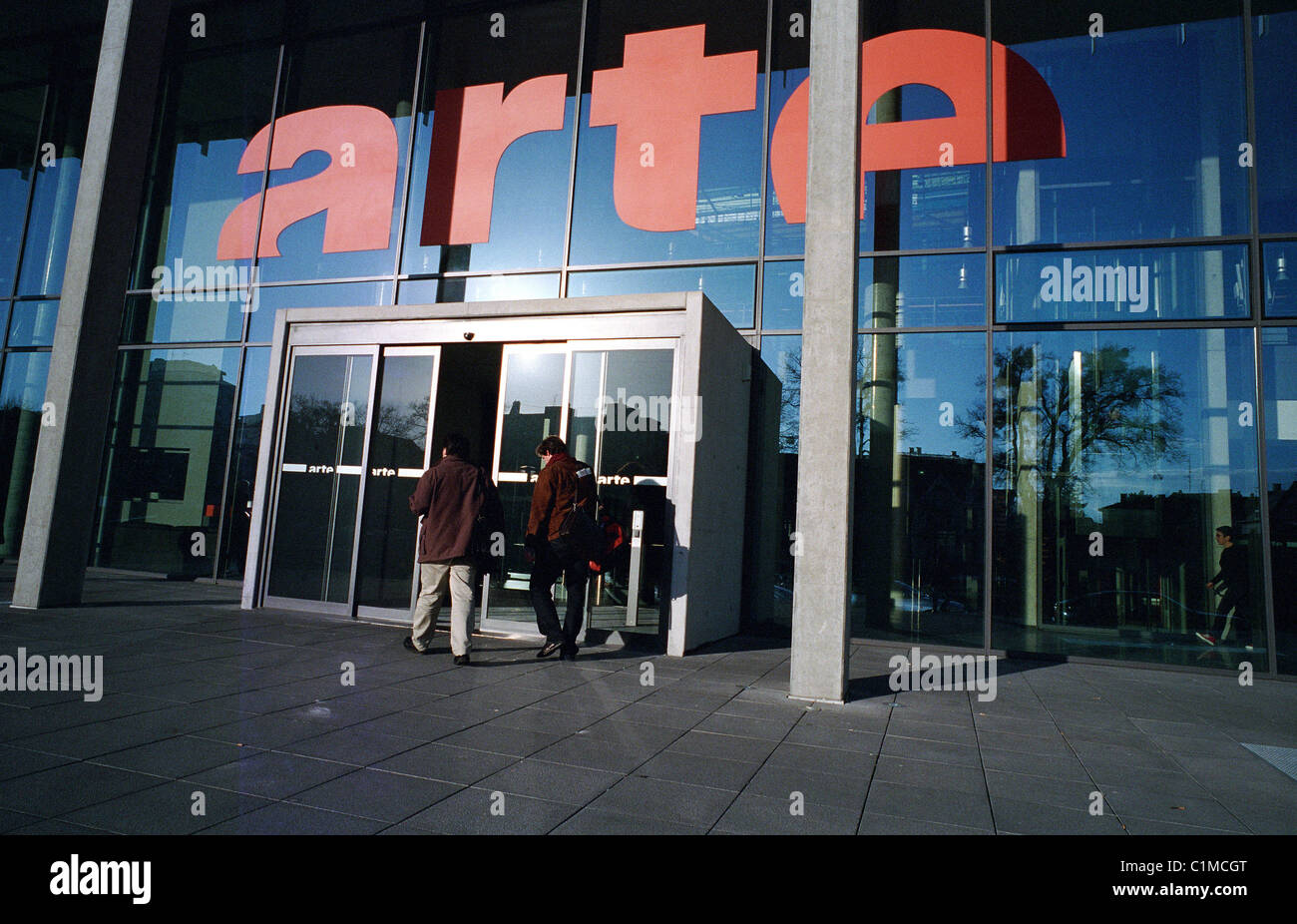 France, Strasbourg, Arte business center Stock Photo - Alamy