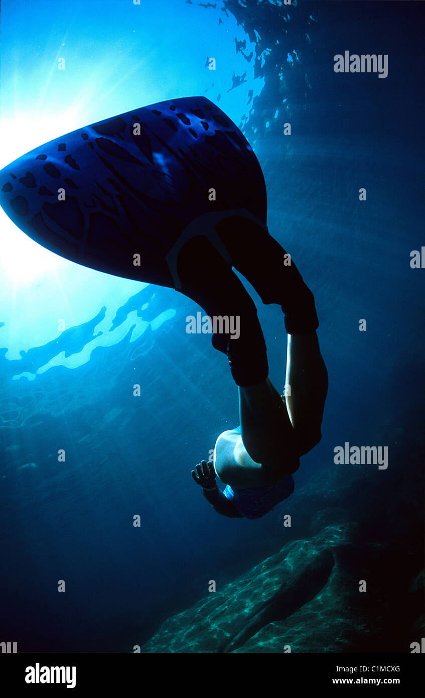 Monofin hi-res stock photography and images - Alamy