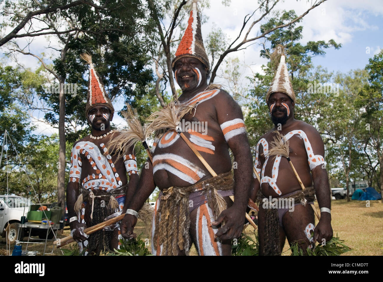 Mornington Island dancers at the Laura Aboriginal Dance Festival. Laura ...