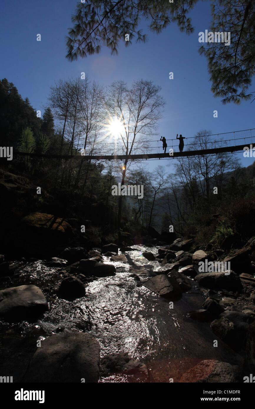 Nepali landscape Nepal Himalaya Stock Photo - Alamy