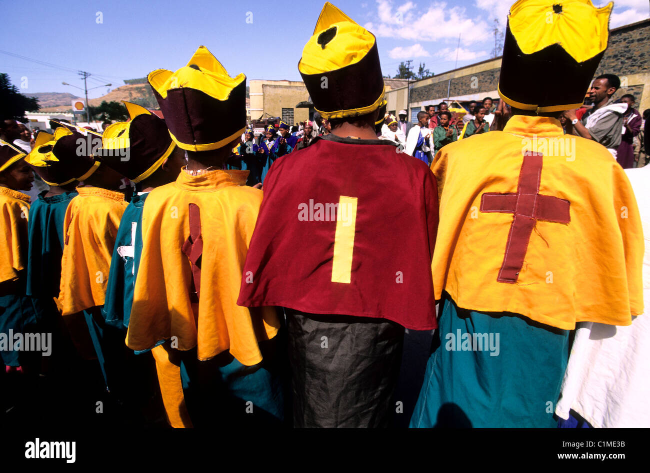 Ethiopia, Gondar, the celebration of Timkat (Epiphany Stock Photo - Alamy