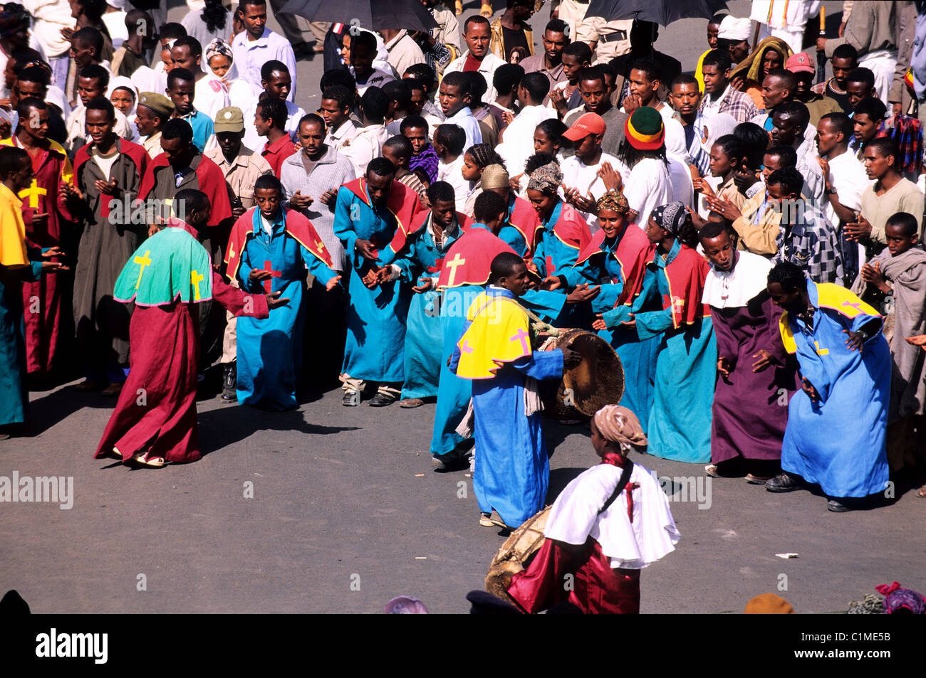 Ethiopia, Gondar, the celebration of Timkat (Epiphany Stock Photo - Alamy