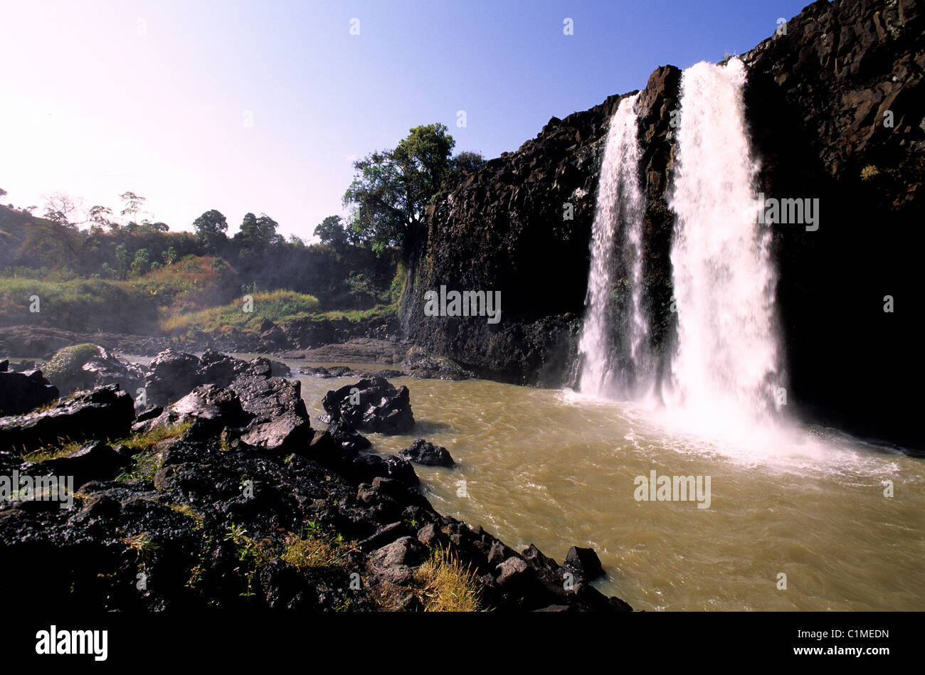 Ethiopia, region of lake Tana, the Blue Nile falls Stock Photo - Alamy