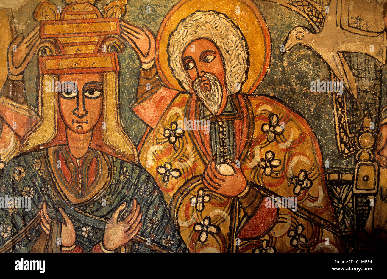 Ethiopia, Gorgora on the shore of the lake Tana, the monastery Debre ...