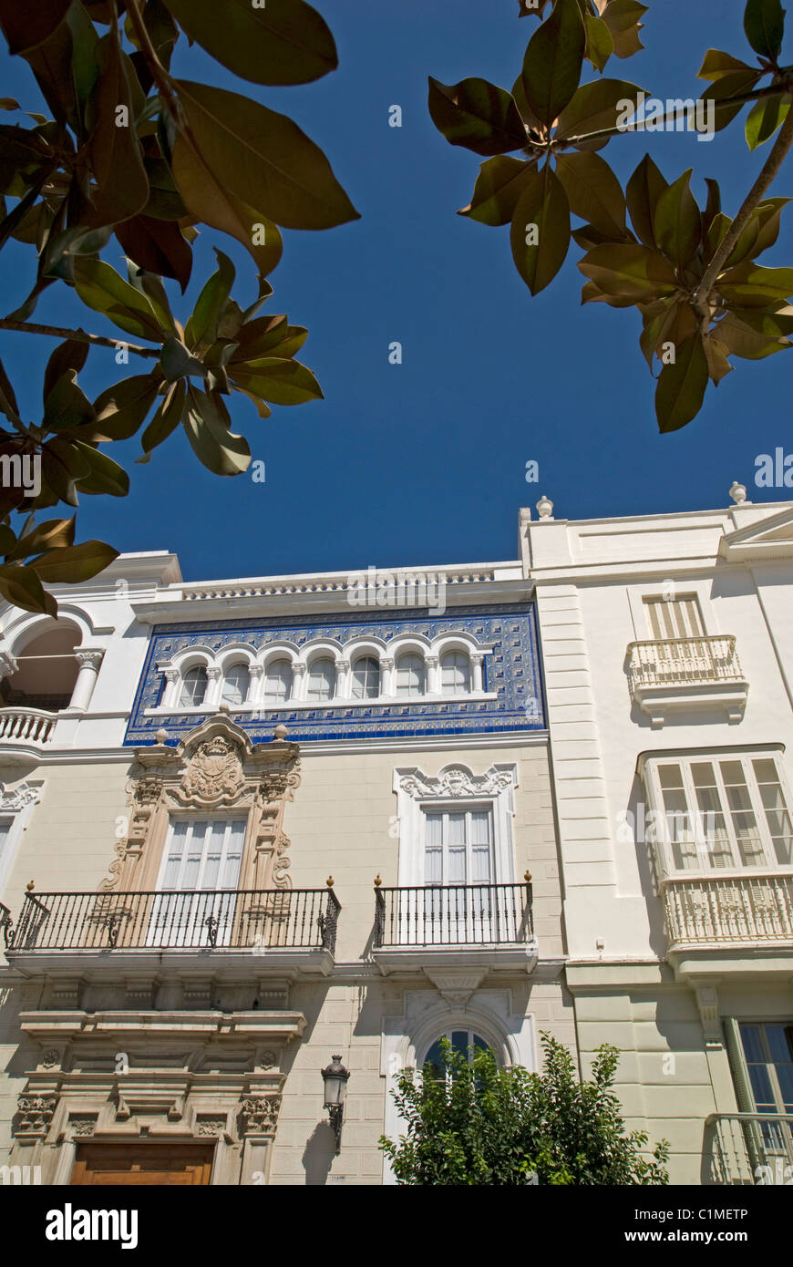 Buildings with balconies cadiz hi-res stock photography and images - Alamy