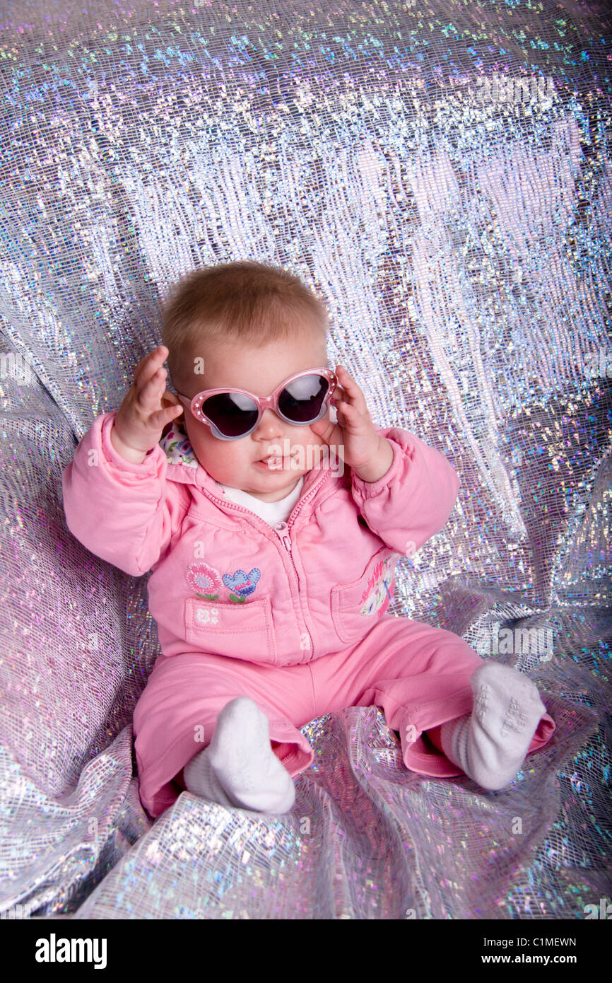 Little baby girl sweet as can be Stock Photo - Alamy