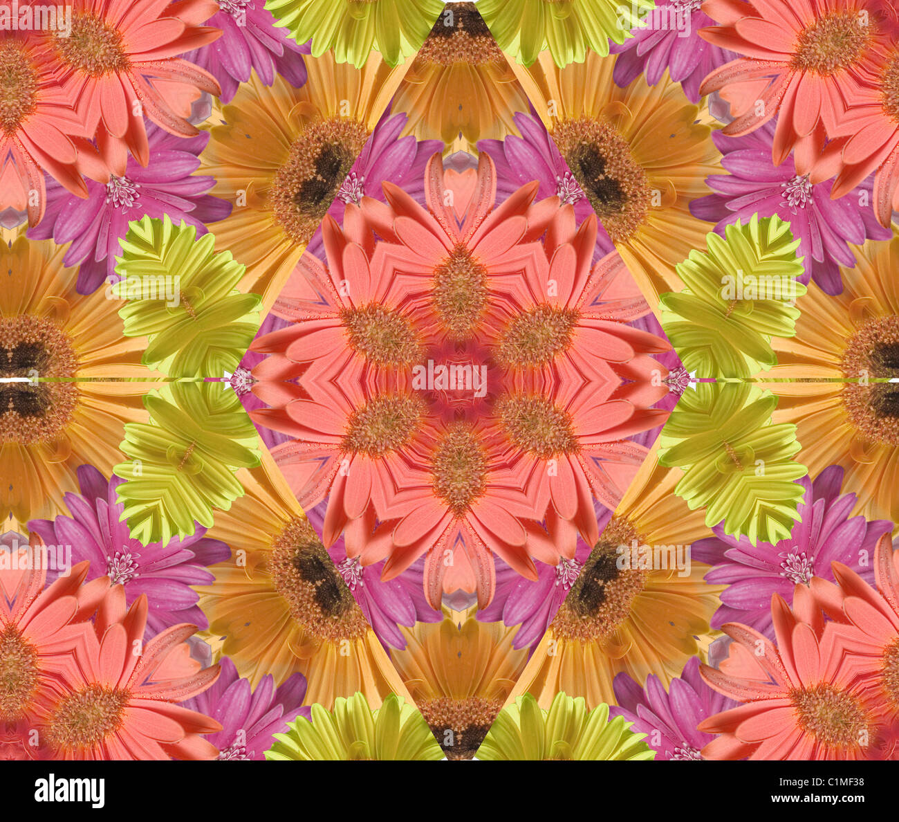 Assorted flower background Stock Photo - Alamy