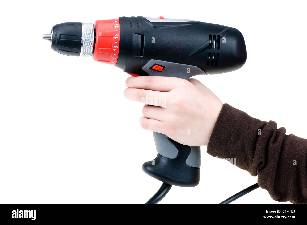 Hand drill hi-res stock photography and images - Alamy