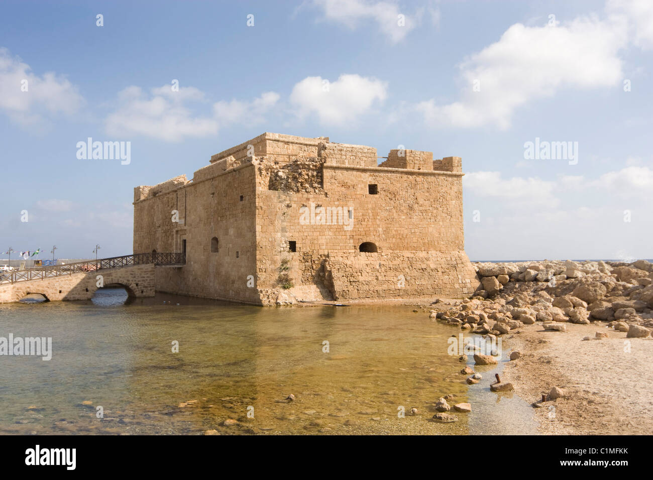 Paphos Castle in Cyprus Stock Photo - Alamy