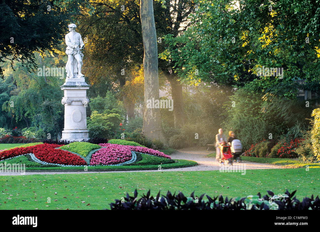 Public garden jean cousin hi-res stock photography and images - Alamy