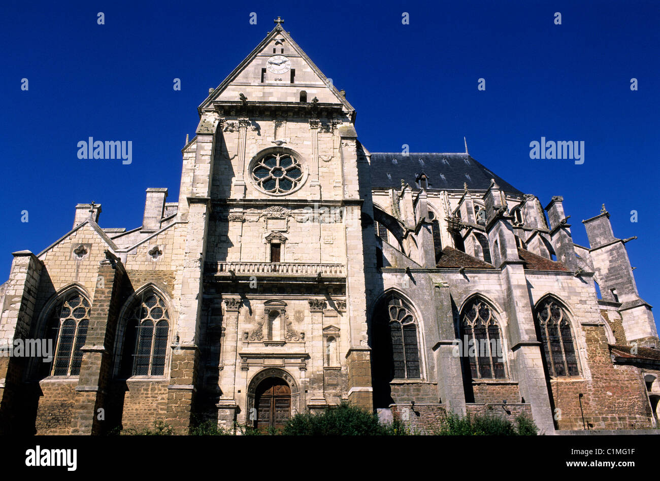 France, Yonne, Saint Florentin church Stock Photo - Alamy