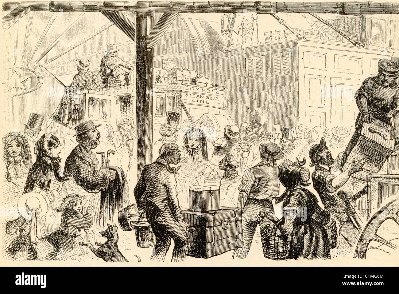 1859 lithograph hi-res stock photography and images - Alamy