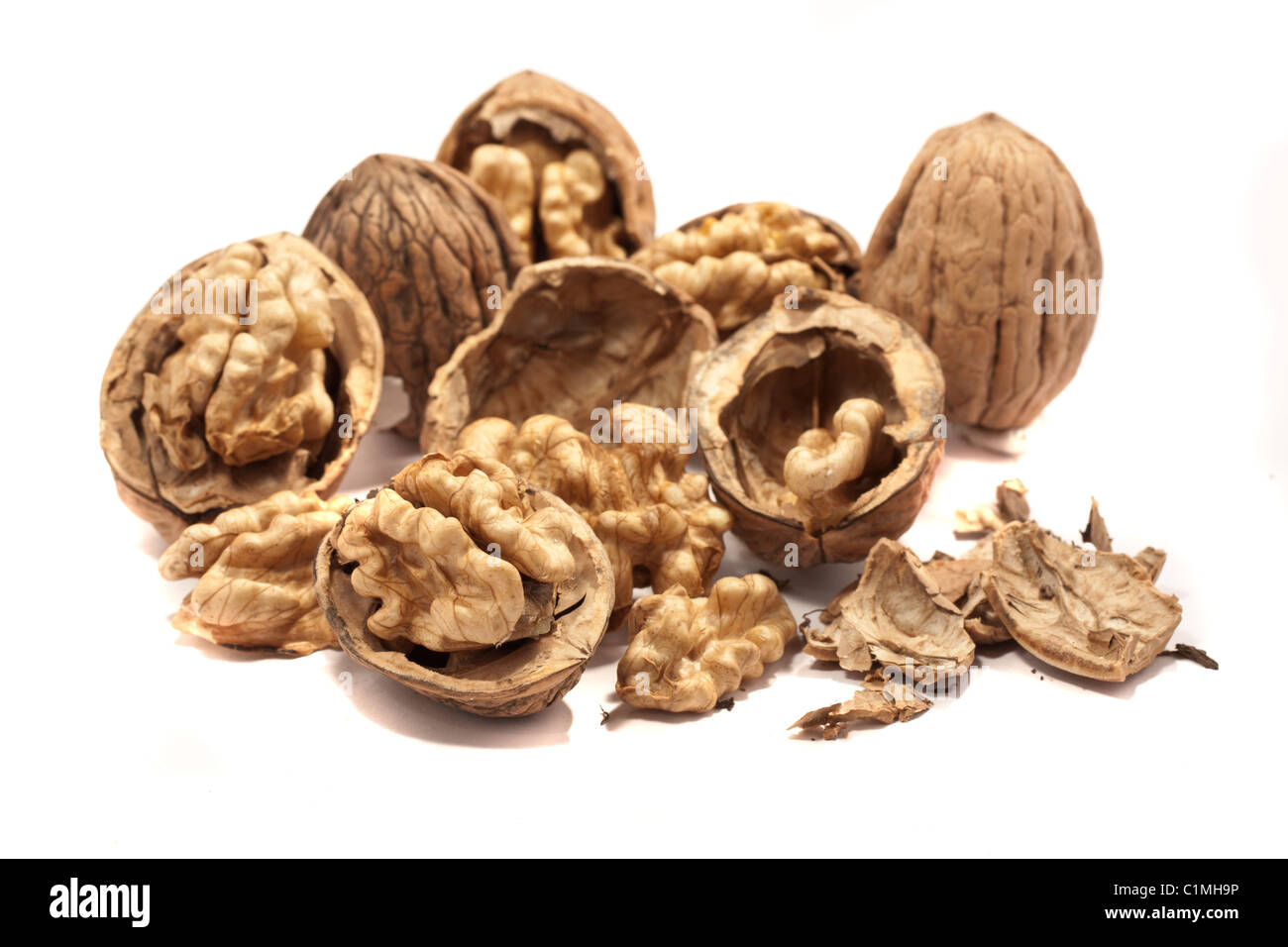 Crushed walnuts hi-res stock photography and images - Alamy