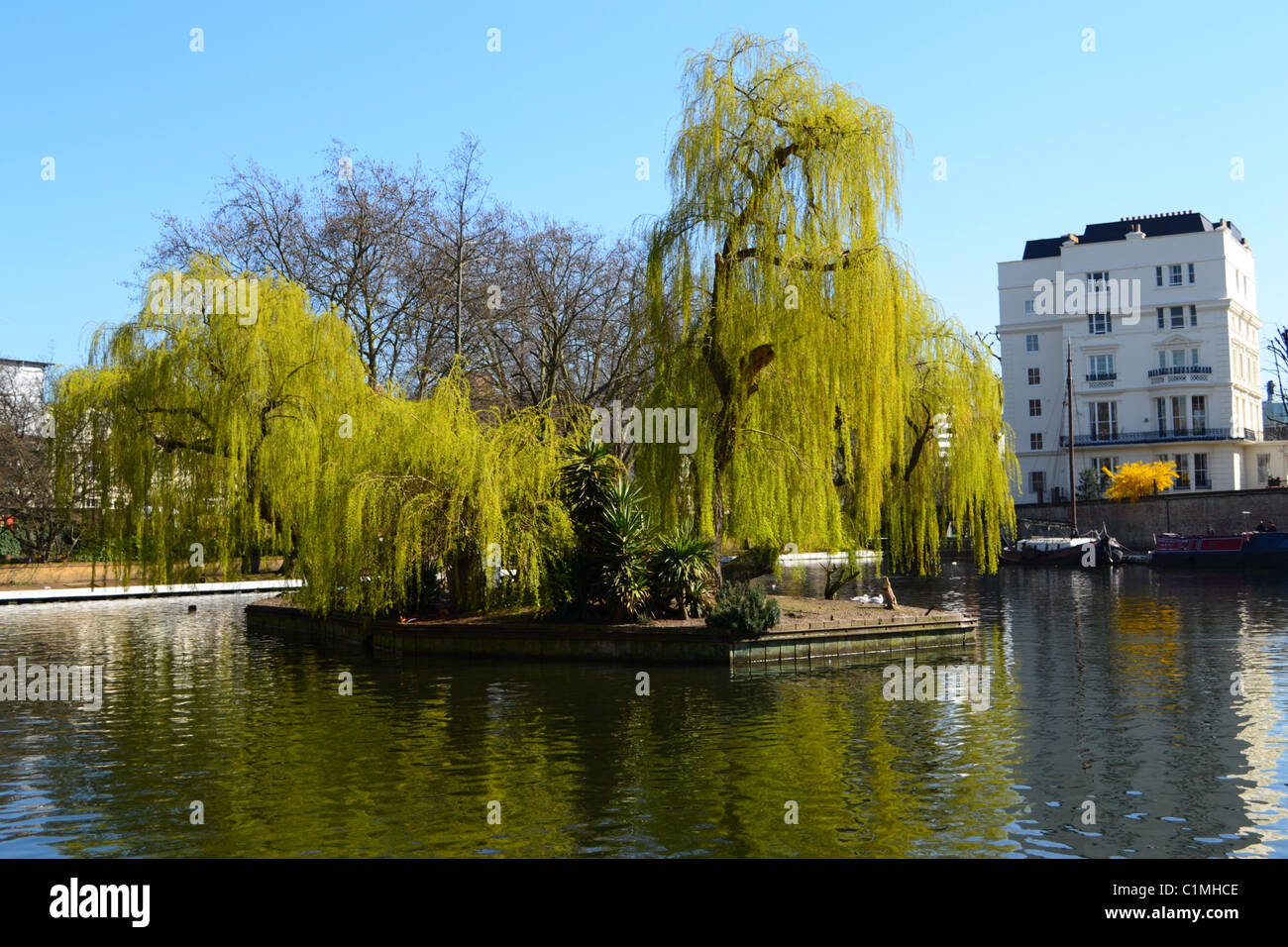 Along Little Venice, Maida Vale, London, UK Stock Photo - Alamy
