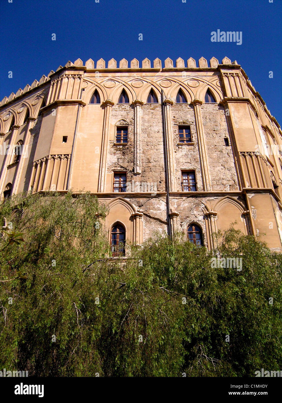 Building Palermo Sicily Italy Stock Photo - Alamy
