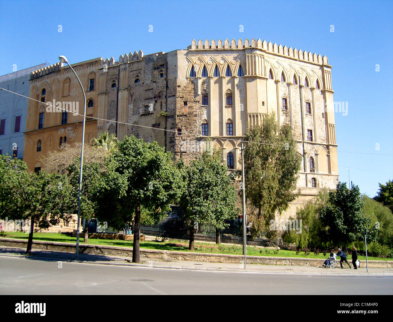 Building Palermo Sicily Italy Stock Photo - Alamy