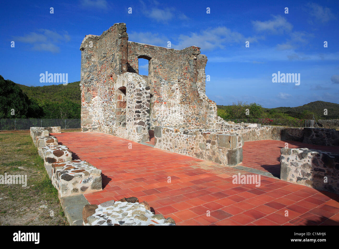 France, Martinique (French West Indies), Caravelle Peninsula, the Dubuc ...