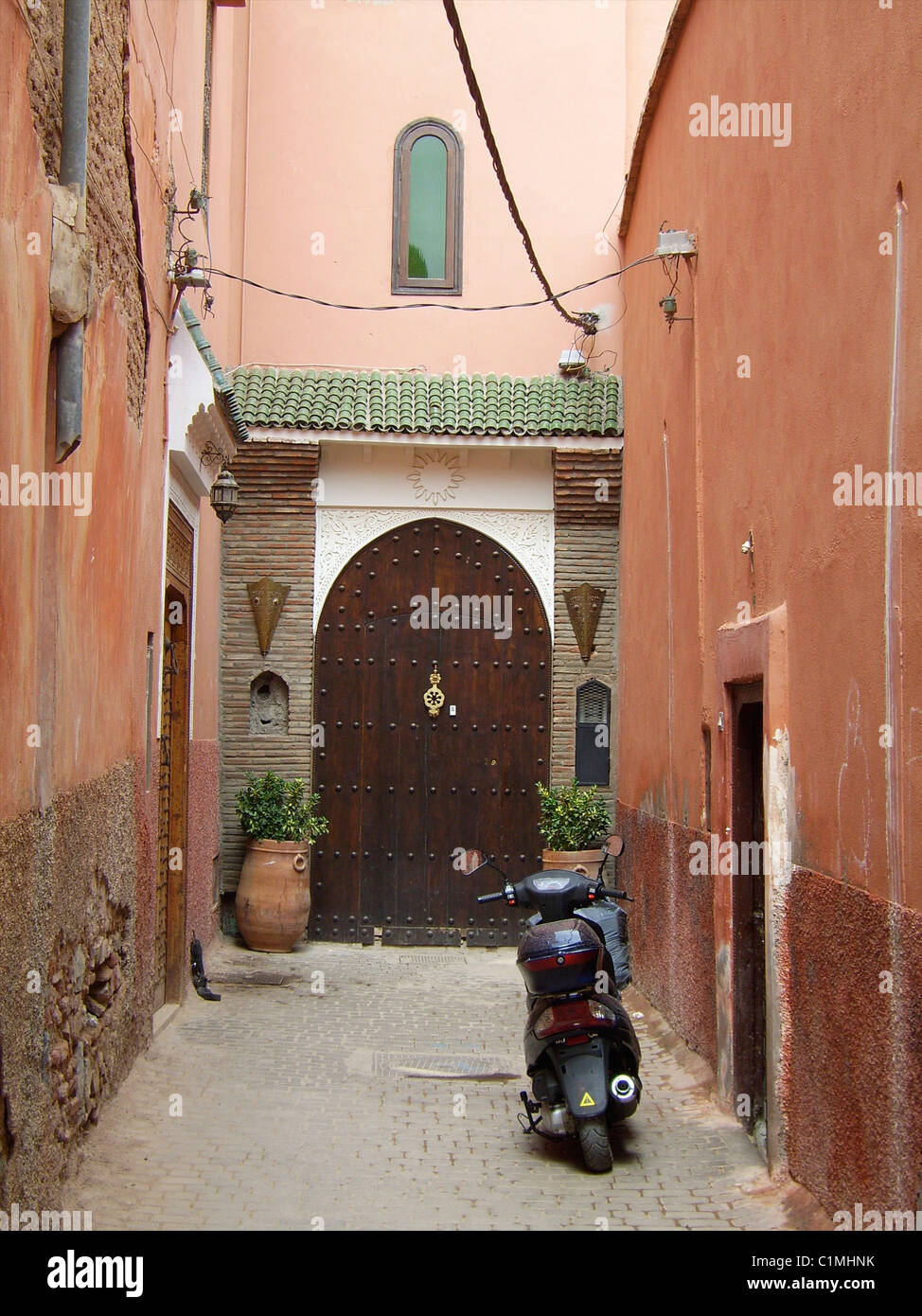 Building. Architecture. Doorway. Marrakech. Morocco Stock Photo - Alamy