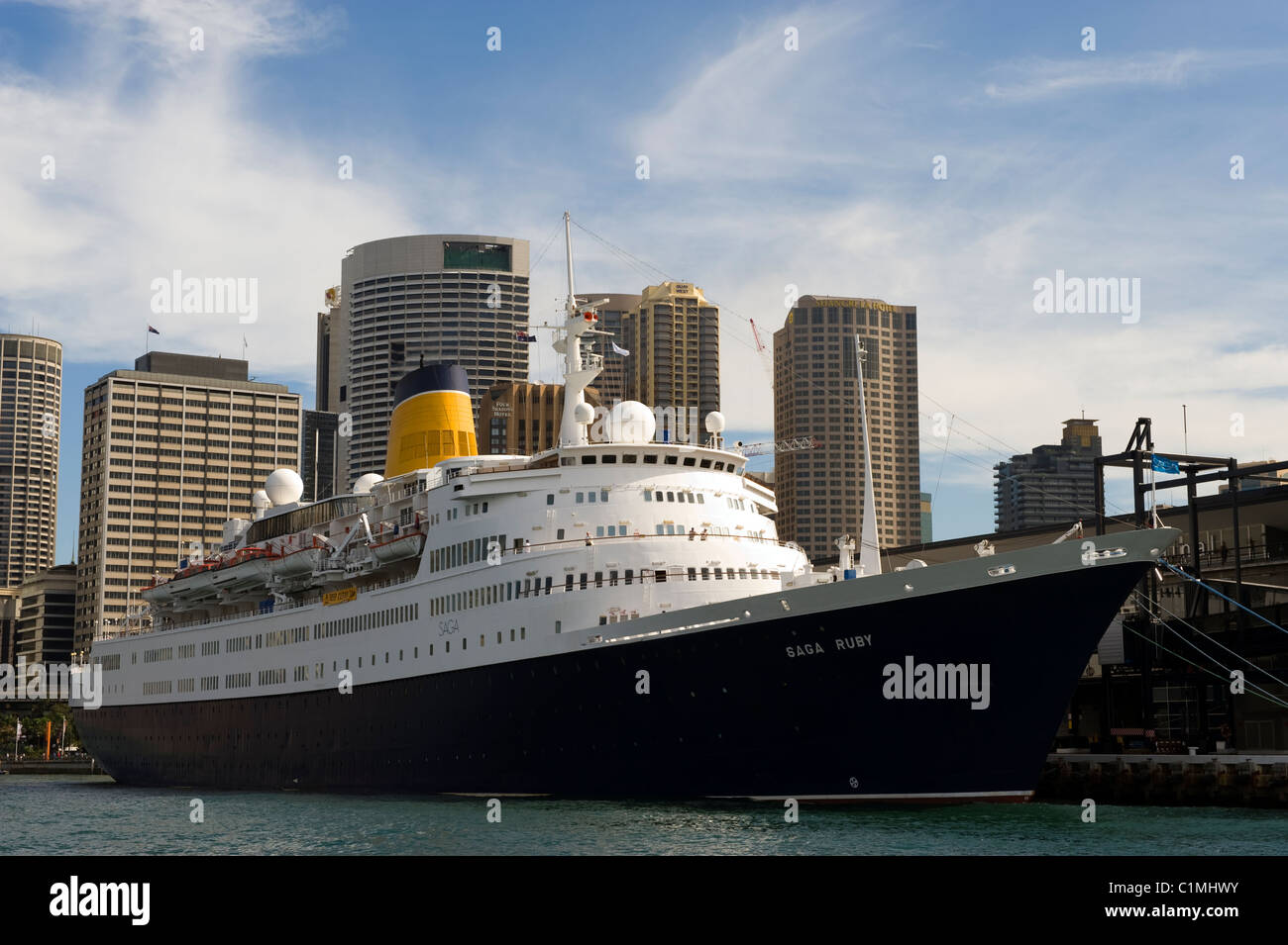Ms saga ruby cruise ship hi-res stock photography and images - Alamy