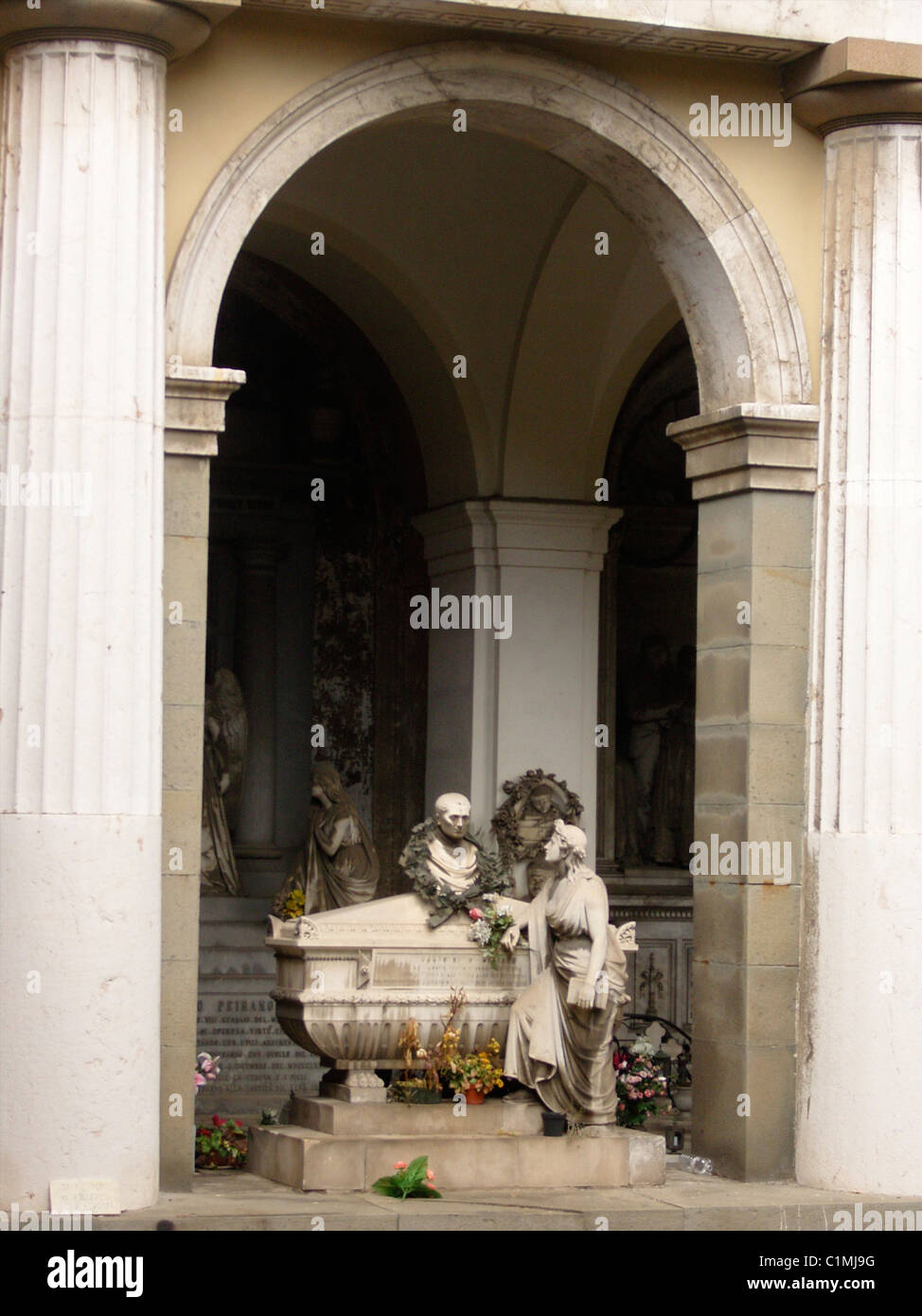 Cemetery of Staglieno Genoa Italy Stock Photo - Alamy
