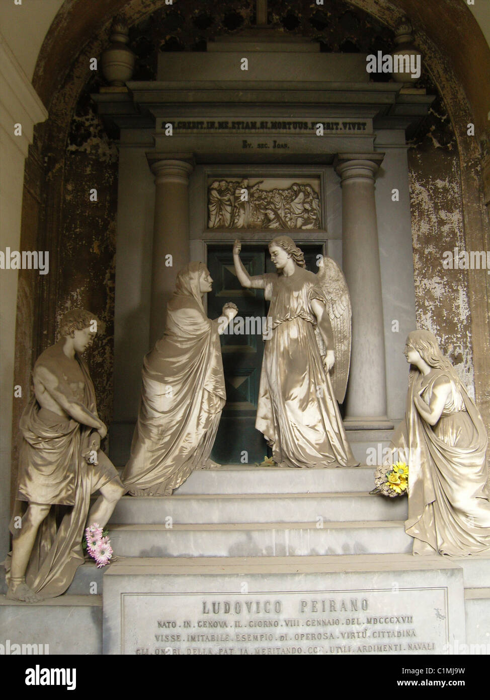 Cemetery of Staglieno Genoa Italy Stock Photo - Alamy