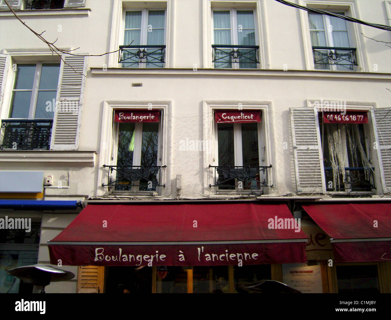 Street, houses, house front, Paris, France Stock Photo - Alamy