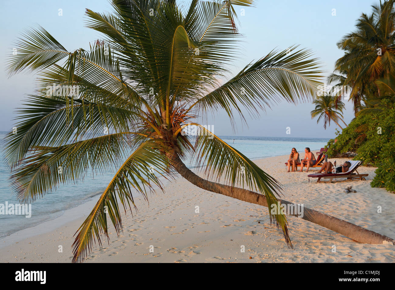 Maldives Islands Faafu Atoll (74,56 mi from South of the capital city ...