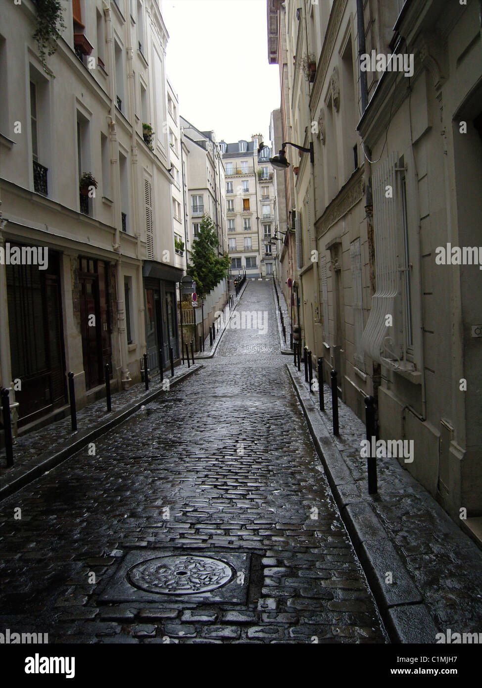 Street, houses, house front, Paris, France Stock Photo - Alamy
