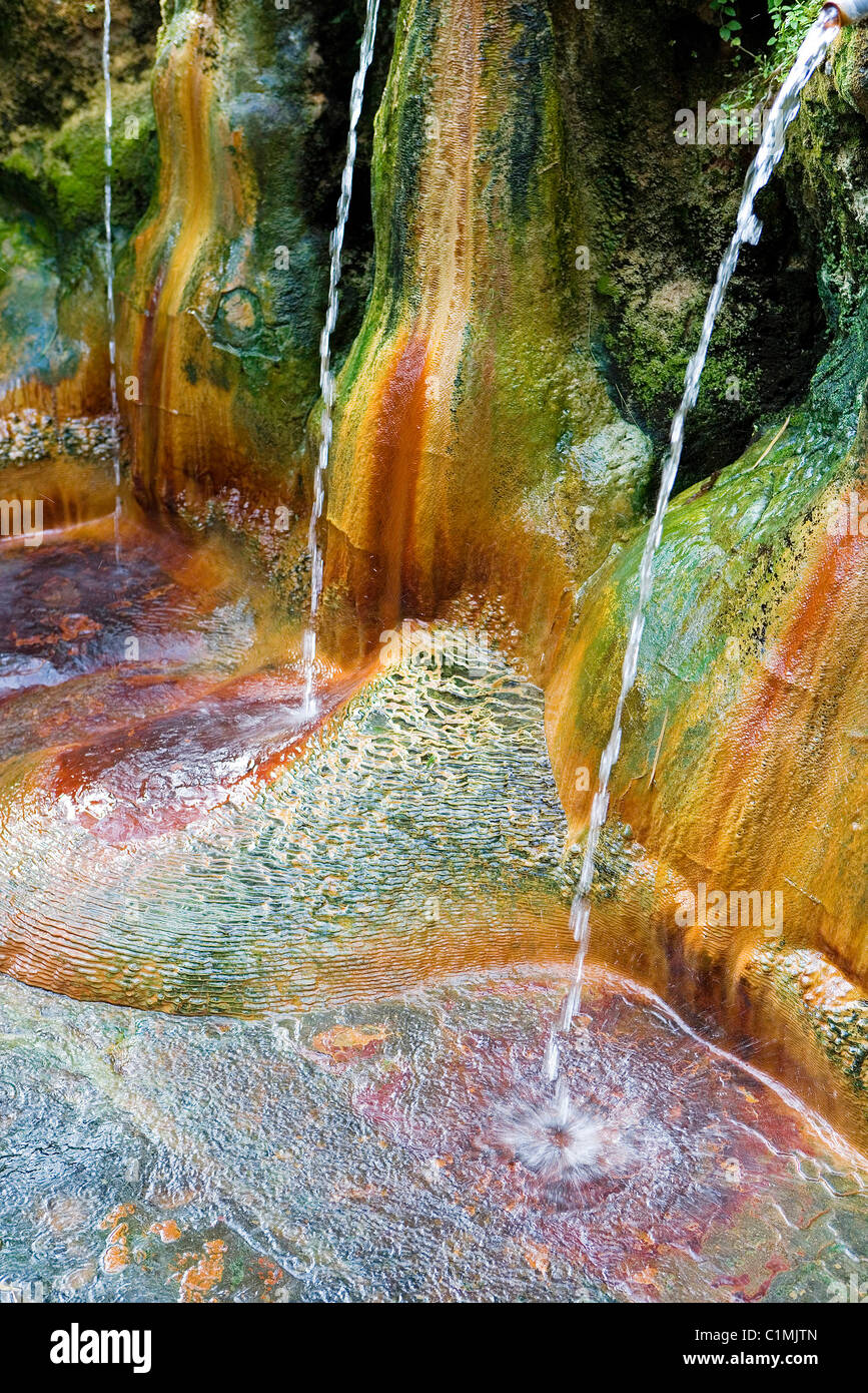 Indonesia, Bali, hot springs where people bath to cure skin disease ...