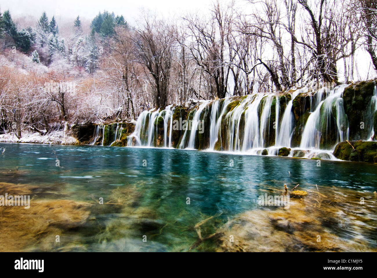 Jiuzhaigou national park hi-res stock photography and images - Alamy