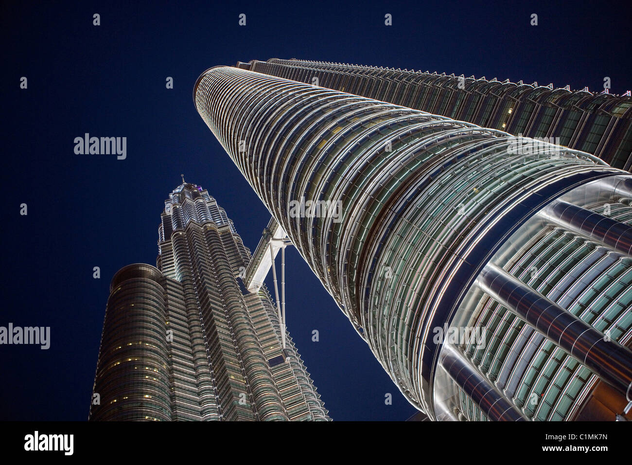 Malaysia, Kuala Lumpur, the Petronas twin towers (architects Cesar ...
