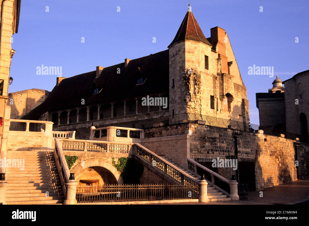 France, Lot et Garonne, Nerac, castle museum, Henri IV lived with queen ...