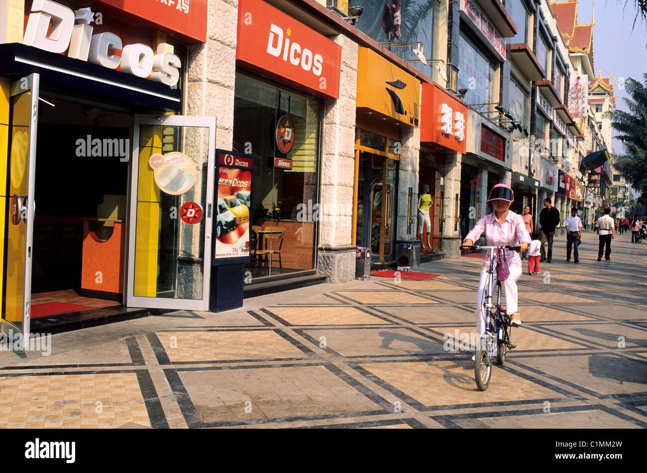 China, Yunnan province, Xishuangbanna region, Jinghong Stock Photo - Alamy