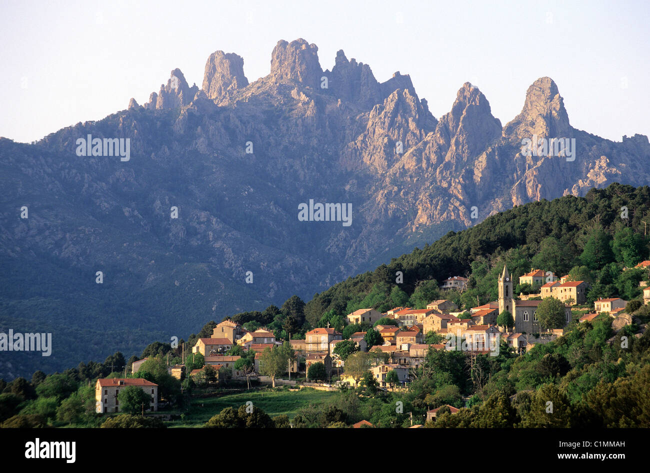 Zonza village hi-res stock photography and images - Alamy