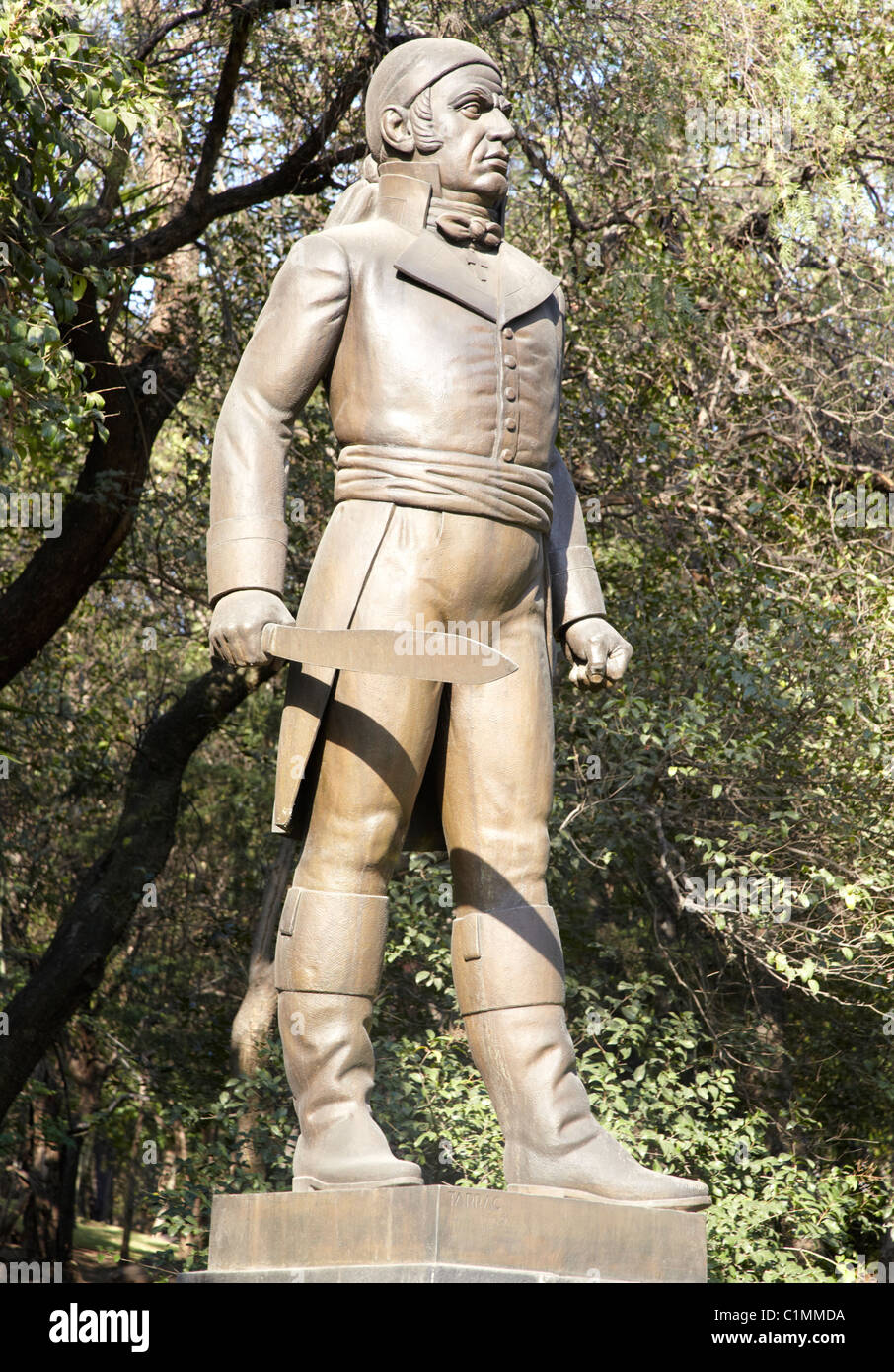 Bronze Statue Outside Historical Museum Mexico City Mexico Stock Photo ...
