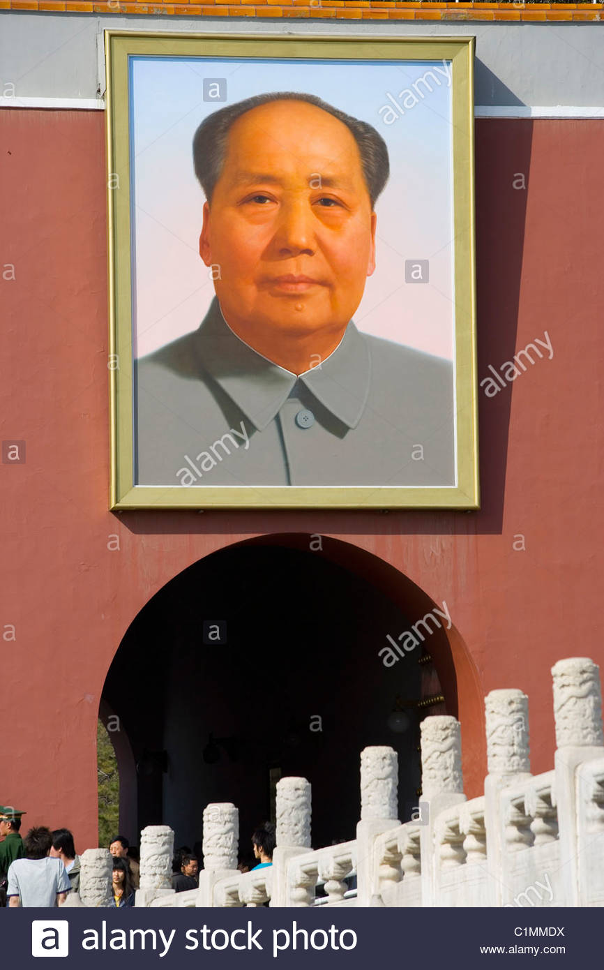 Mao Zedong Portrait Stock Photos & Mao Zedong Portrait Stock Images - Alamy