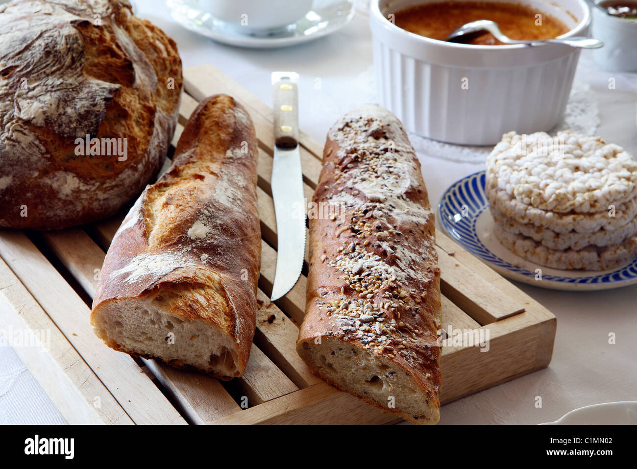 France, Paris, bread Stock Photo - Alamy