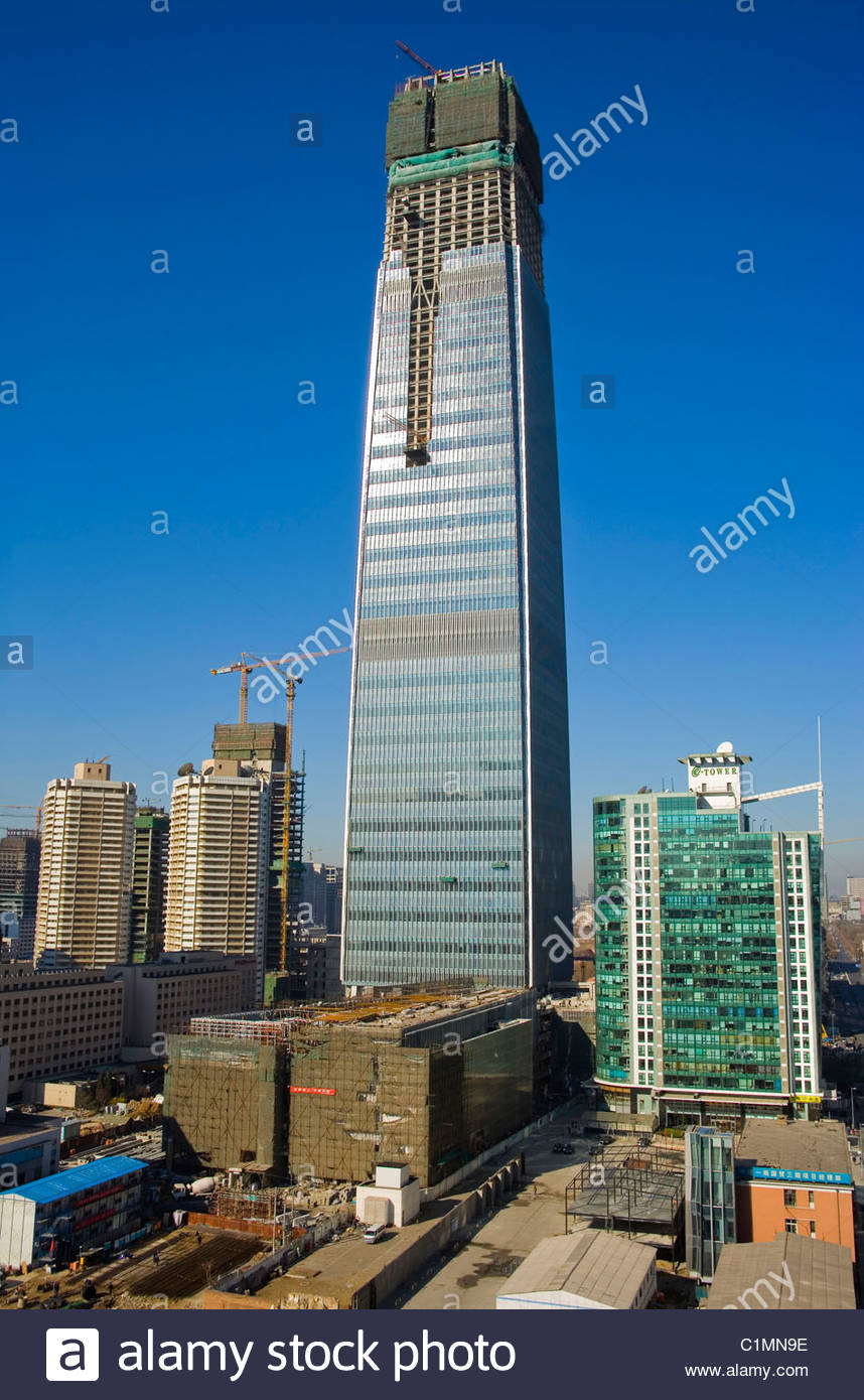 China World Trade Center Tower 3 Stock Photos & China World Trade ...