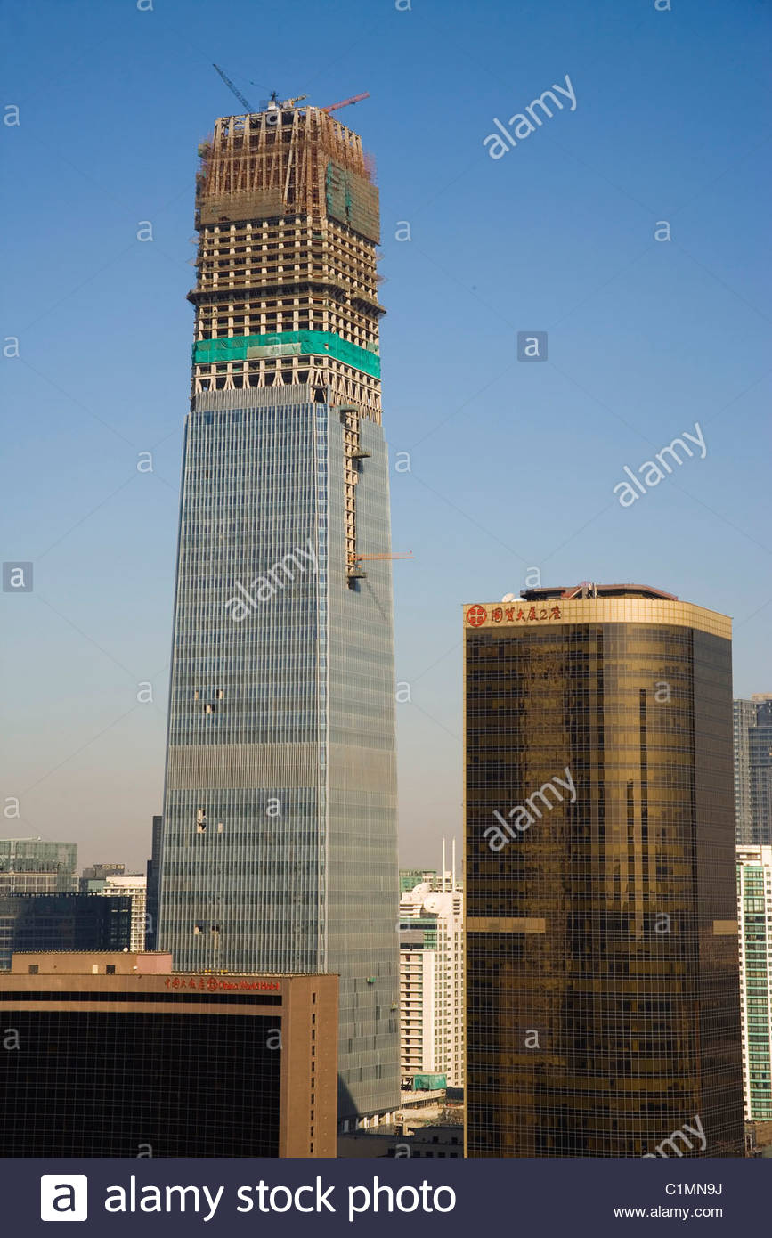 China World Trade Center Tower 3 Stock Photos & China World Trade ...