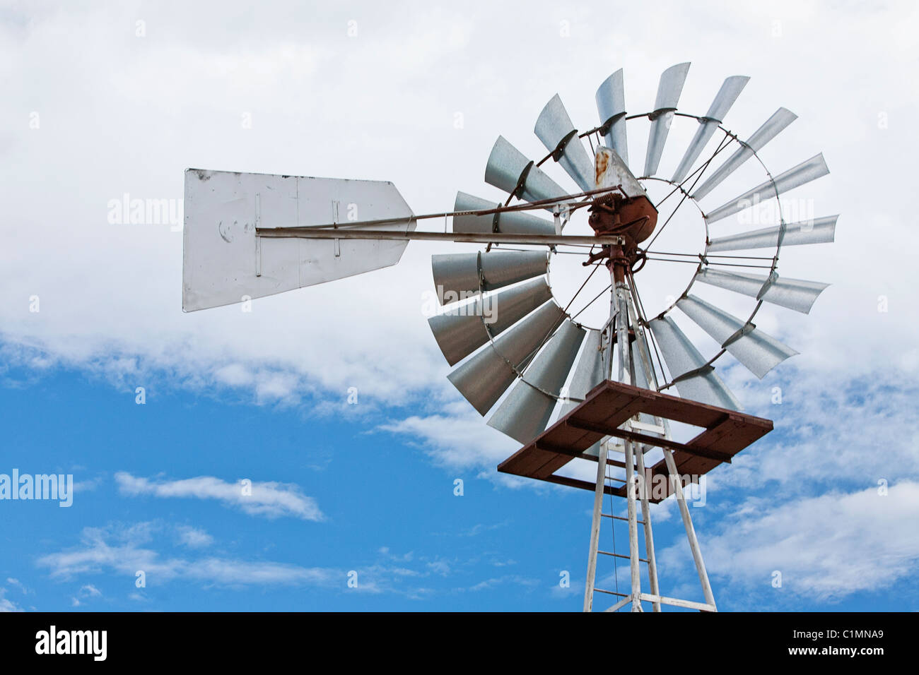 Windmill with rain clouds hi-res stock photography and images - Alamy